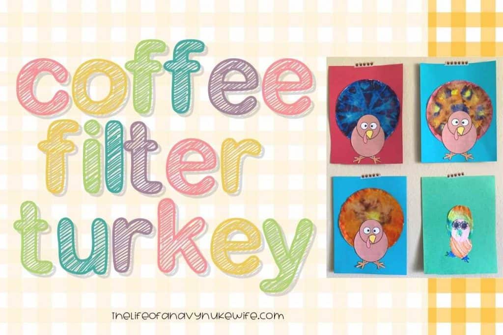 Coffee Filter Turkey Craft: a DIY Thanksgiving Craft for Kids | Beth ...