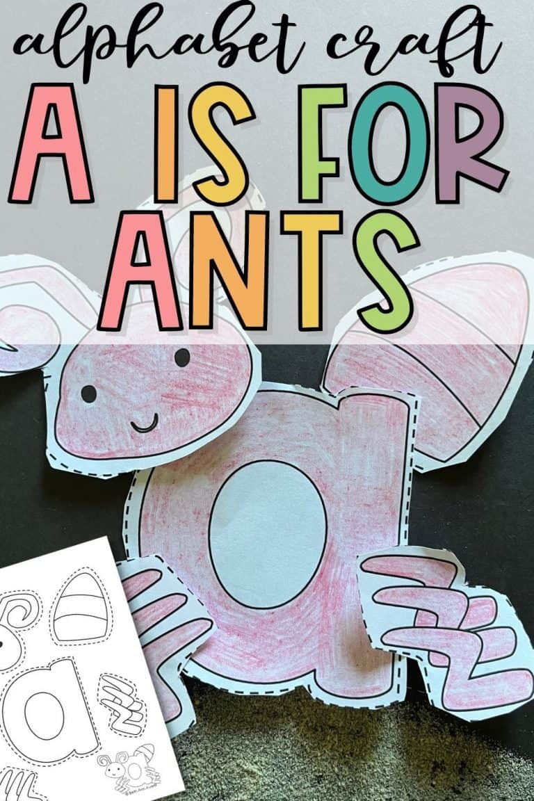 A is for Ant: An Ant-Themed Alphabet Craft for Preschoolers | Beth Ann ...