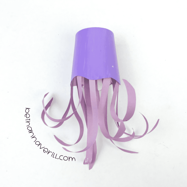 Octopus Paper Cup Craft for Preschoolers | Beth Ann Averill