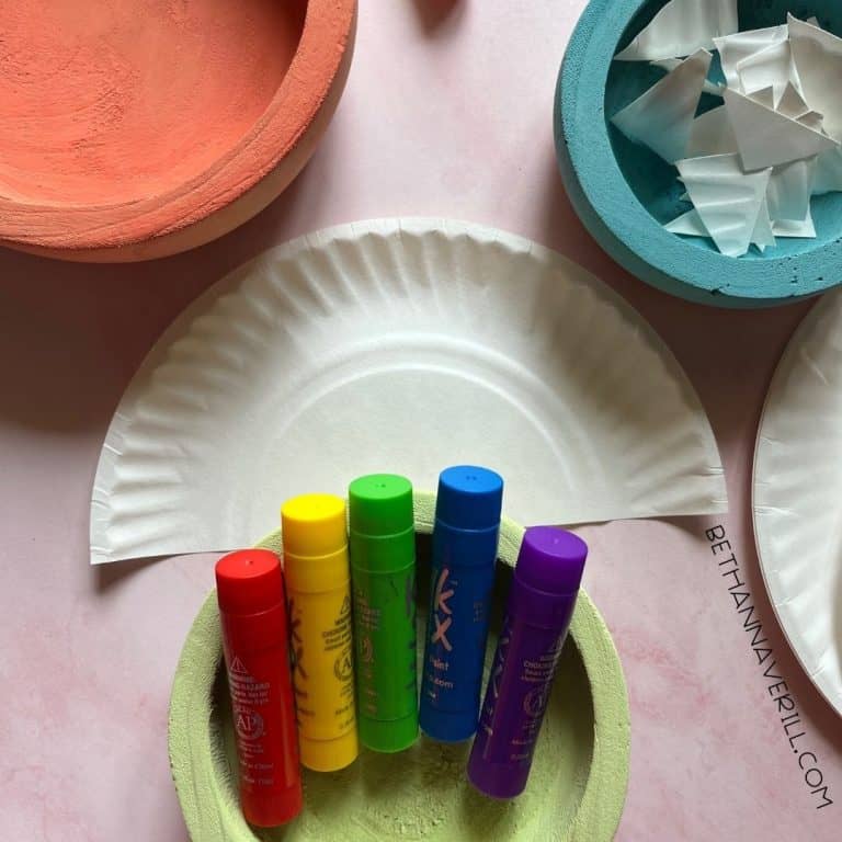 Dinosaur Paper Plate Craft | Beth Ann Averill
