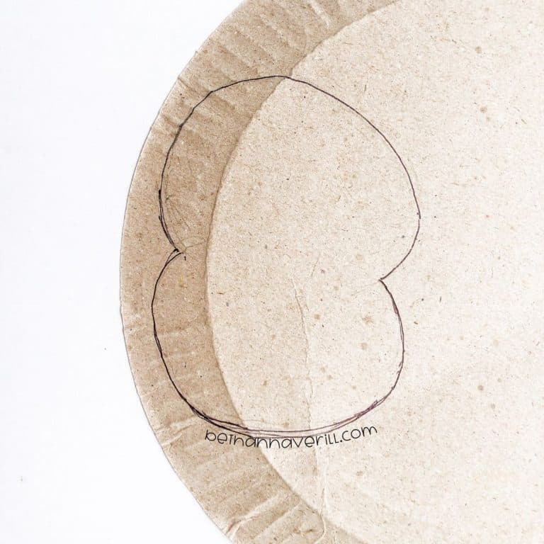 Paper Plate Apple Craft | Beth Ann Averill