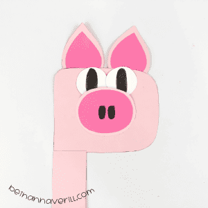P is for Pig Craft for Preschoolers | Beth Ann Averill