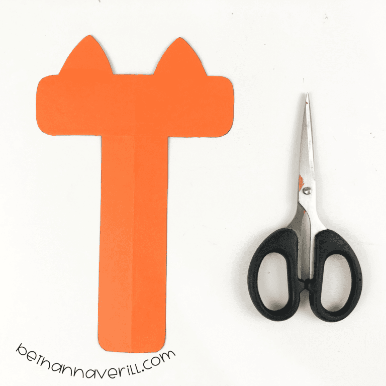 T is for Tiger Craft for Preschoolers | Beth Ann Averill