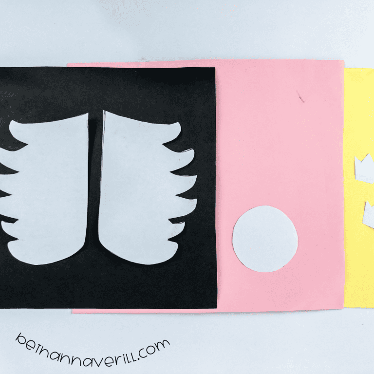 V is for Vulture Craft for Preschoolers | Beth Ann Averill
