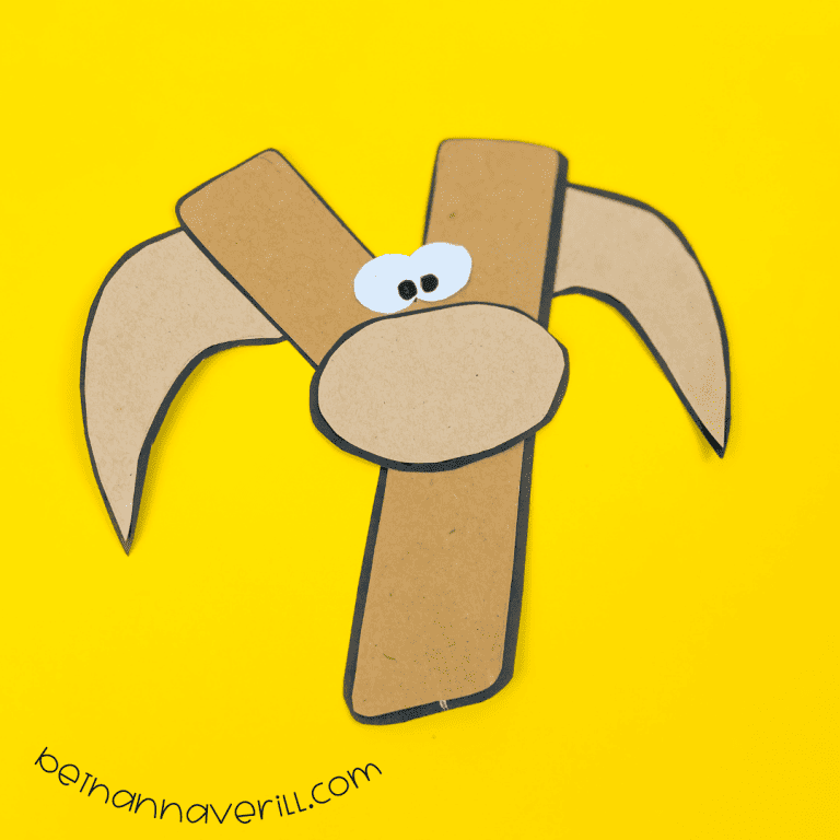 Y is for Yak Craft for Preschoolers | Beth Ann Averill
