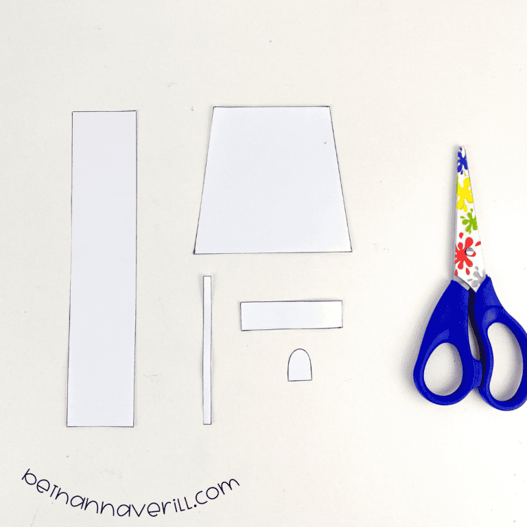Lowercase l is for Lamp Craft for Preschoolers | Beth Ann Averill