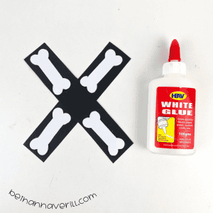 Lowercase x is for X-Ray Craft for Preschoolers | Beth Ann Averill