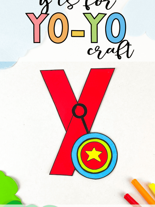 Letter Y Craft For Kids
