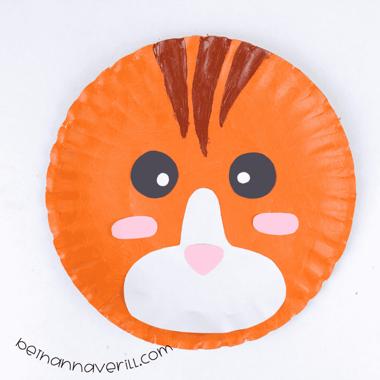 Fun and Easy Cat Paper Plate Craft for Preschoolers | Beth Ann Averill