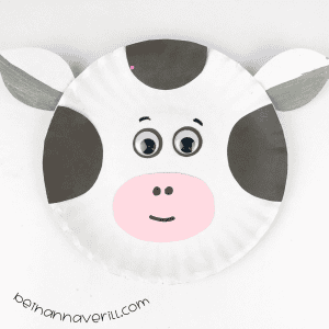 Fun and Easy Cow Paper Plate Craft for Preschoolers | Beth Ann Averill