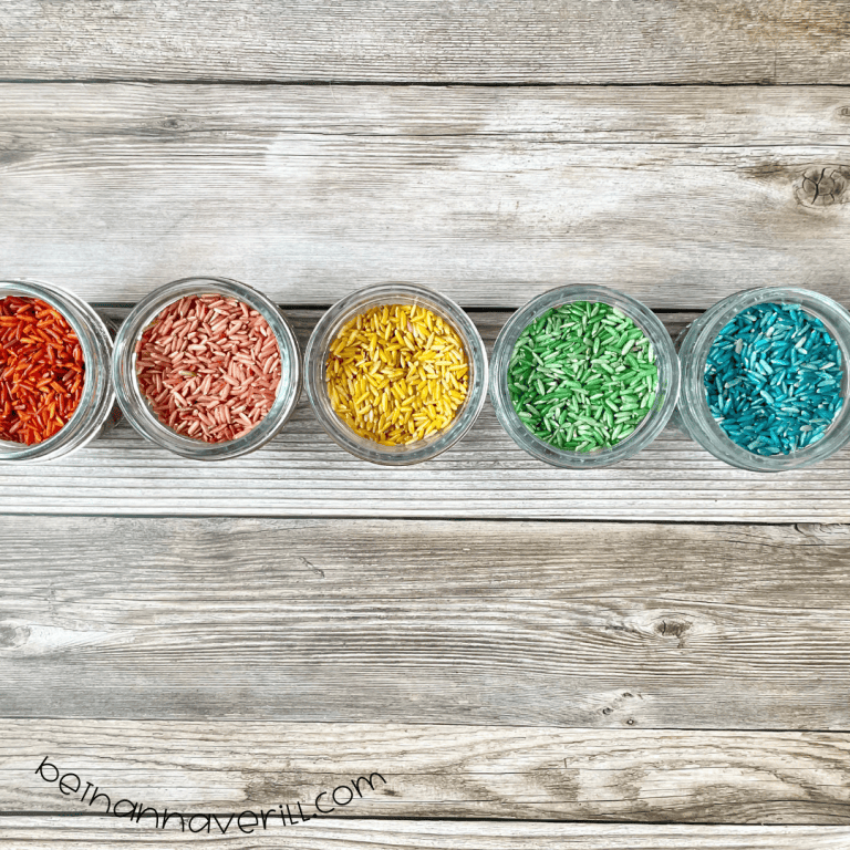 DIY Rainbow Rice: Fun and Easy Guide for Parents | Beth Ann Averill