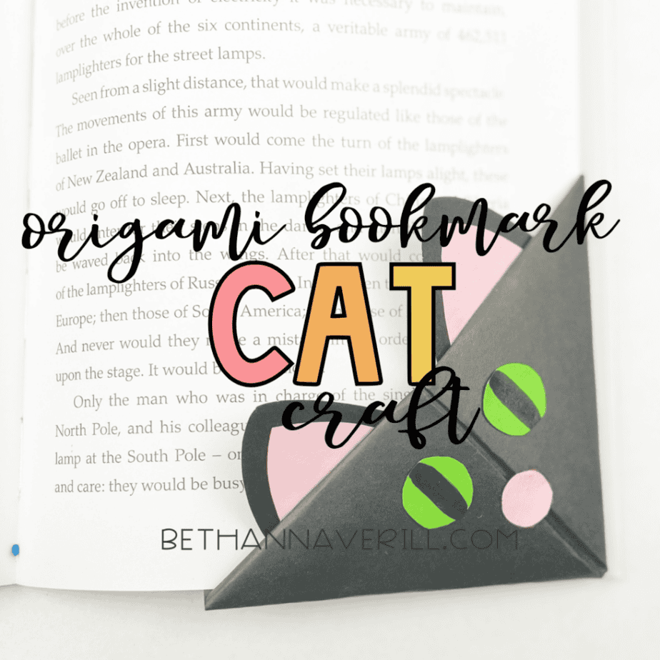 Easy Origami Cat Bookmark Fun And Easy DIY Origami Cat And Dog