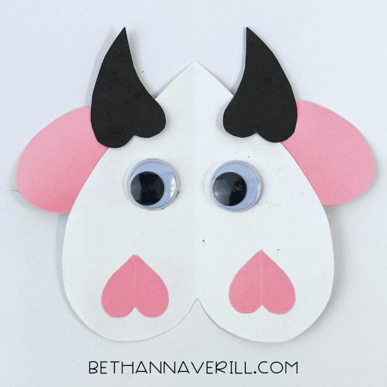 Valentine's Day Cow Craft | Beth Ann Averill