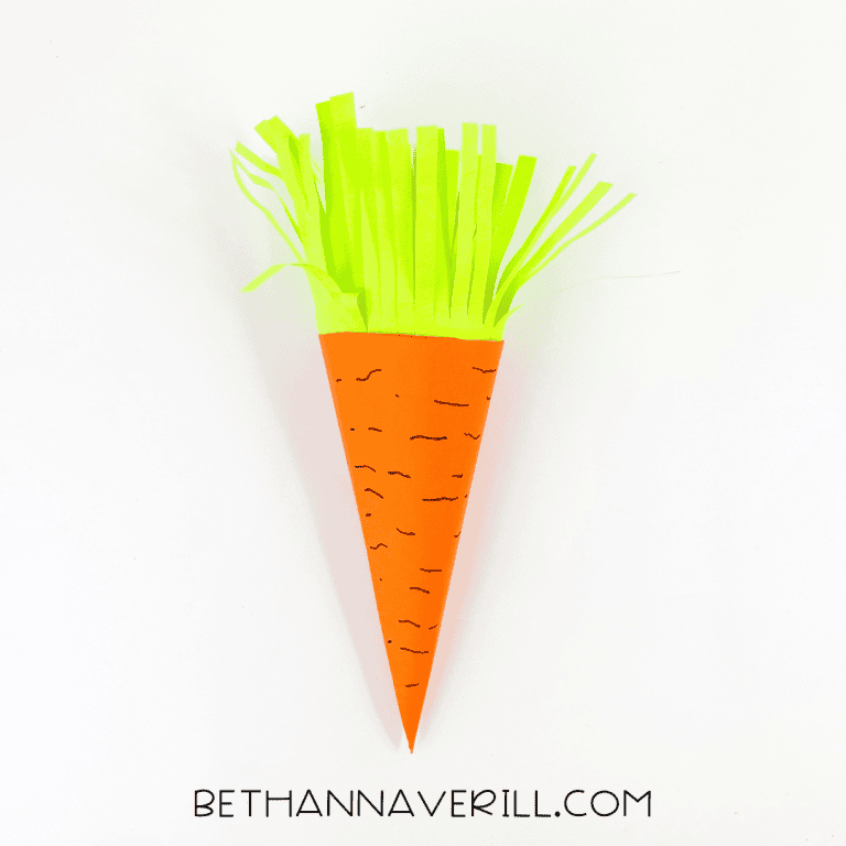 Paper Carrot Craft | Beth Ann Averill