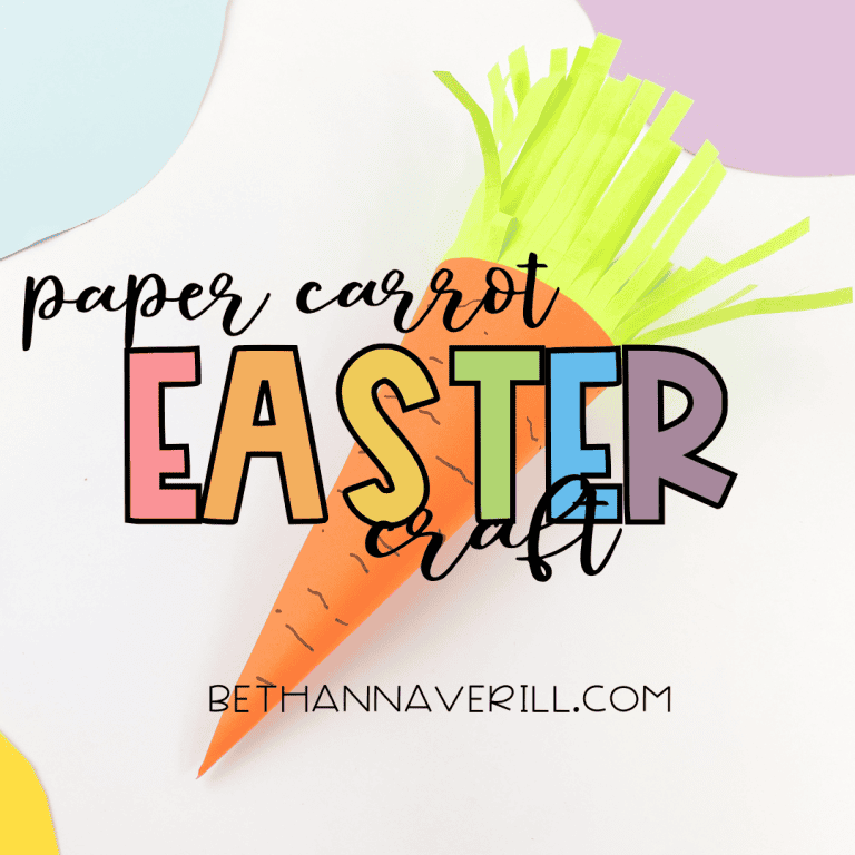 Paper Carrot Craft | Beth Ann Averill
