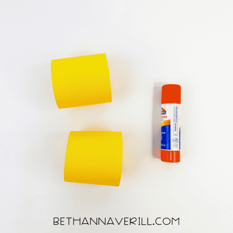 Easy Paper Chick Craft | Beth Ann Averill