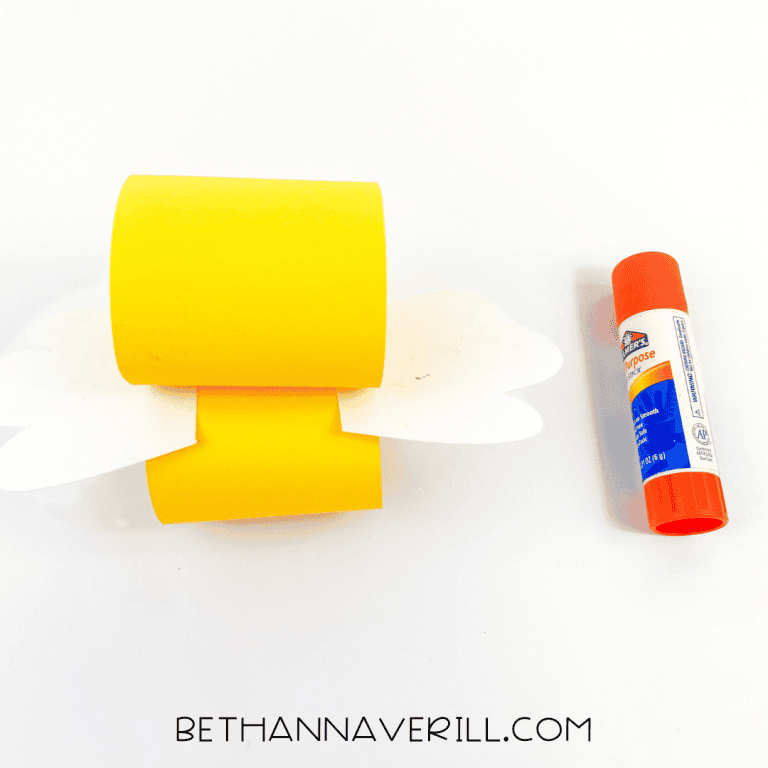 Easy Paper Chick Craft | Beth Ann Averill