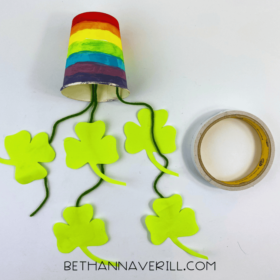 Easy St. Patrick’s Day Windsock Craft | Beth Ann Averill