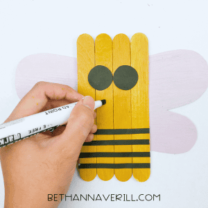 Simple Valentine's Day Bumble Bee Craft | Beth Ann Averill