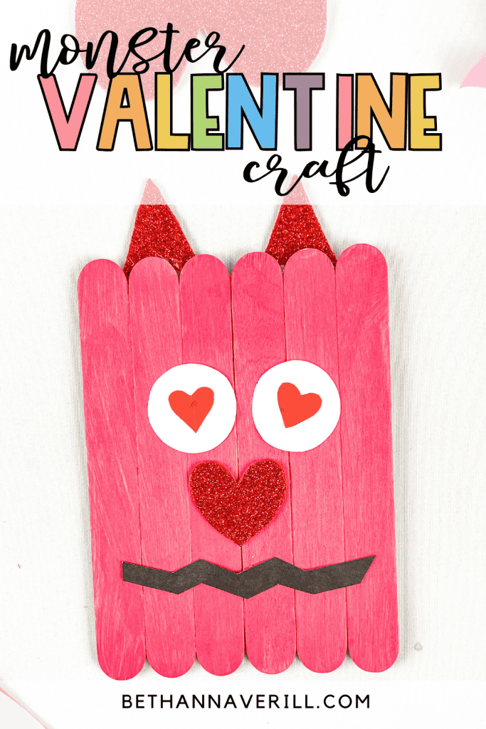 Valentine's Day Monster Craft | Beth Ann Averill