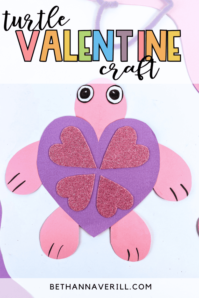 Valentine's Day Turtle Craft | Beth Ann Averill