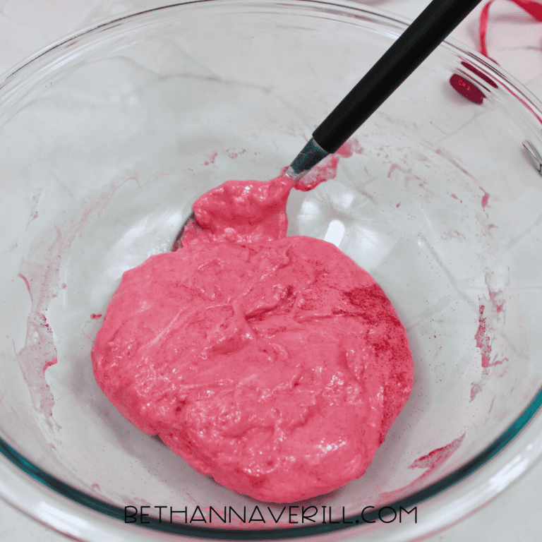 How to Make Valentine's Day Cloud Slime | Beth Ann Averill
