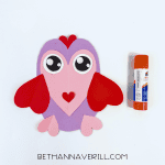 Valentine's Day Owl Craft | Beth Ann Averill