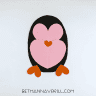 Penguin Valentine's Day Craft | Beth Ann Averill