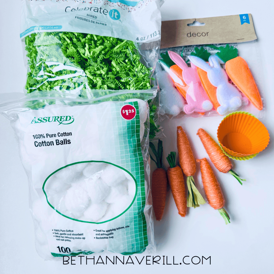 Easter Carrot Sensory Bin | Beth Ann Averill
