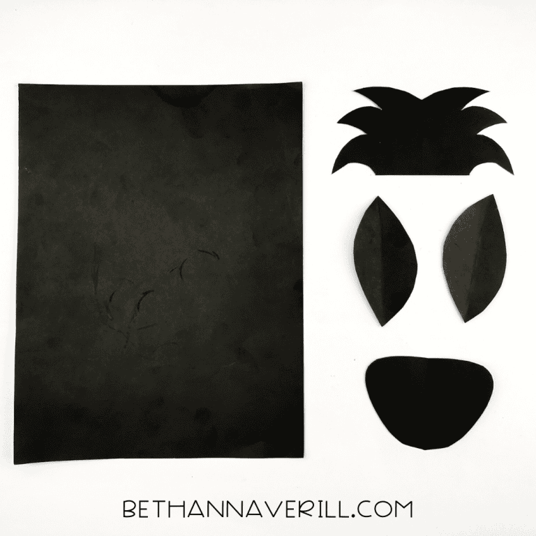 Zebra Paper Plate Craft | Beth Ann Averill