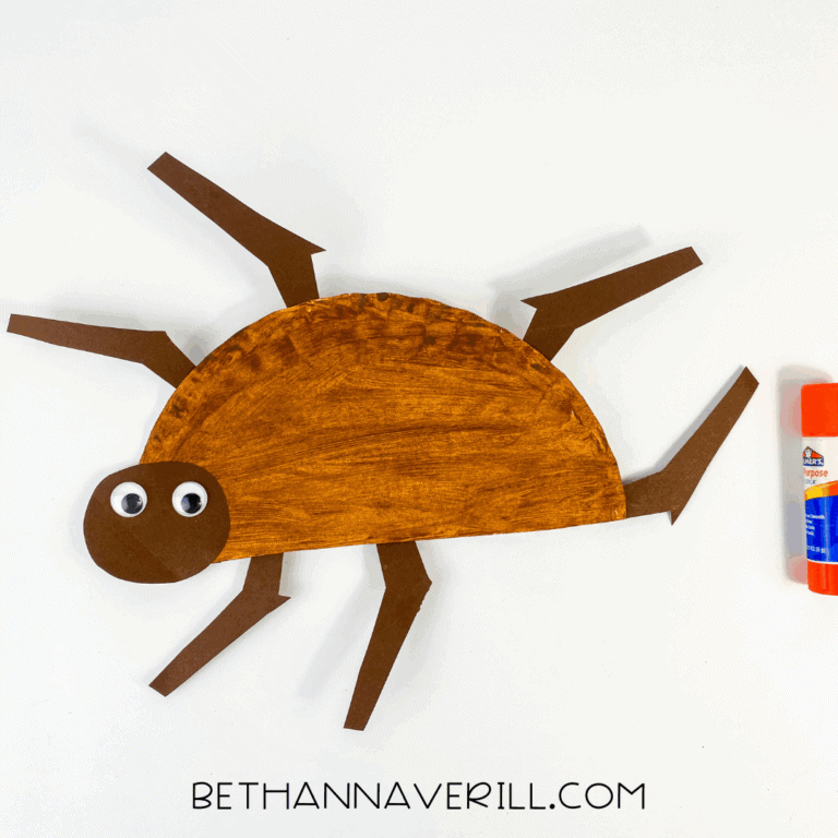 Dung Beetle Paper Plate Craft | Beth Ann Averill
