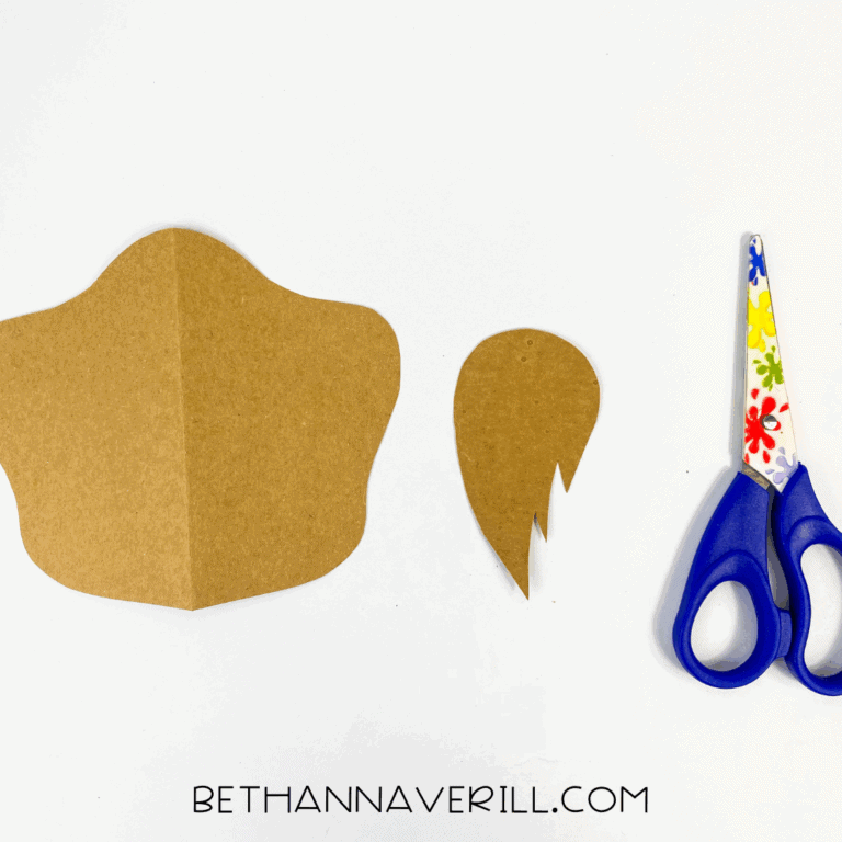 Hyena Paper Plate Craft | Beth Ann Averill