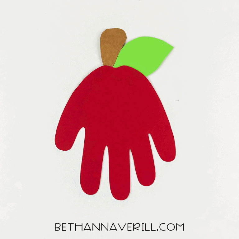 Apple Handprint Craft | Beth Ann Averill