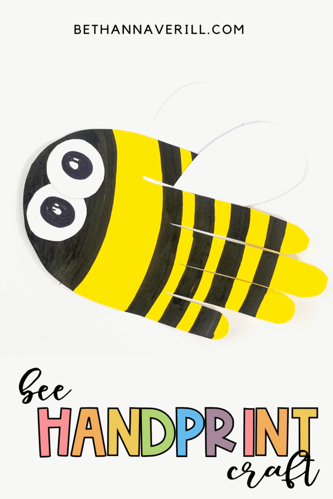 Bee Handprint Craft | Beth Ann Averill