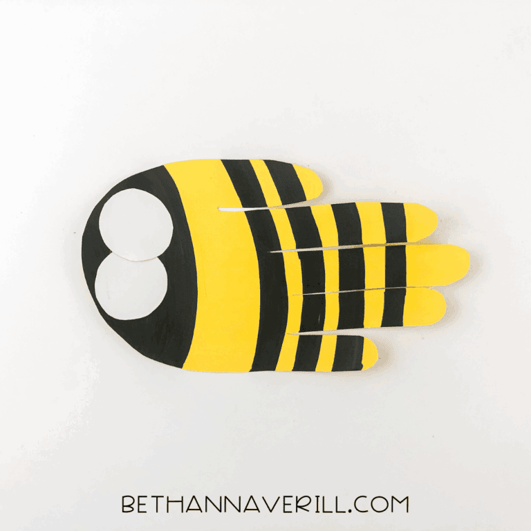 Bee Handprint Craft | Beth Ann Averill