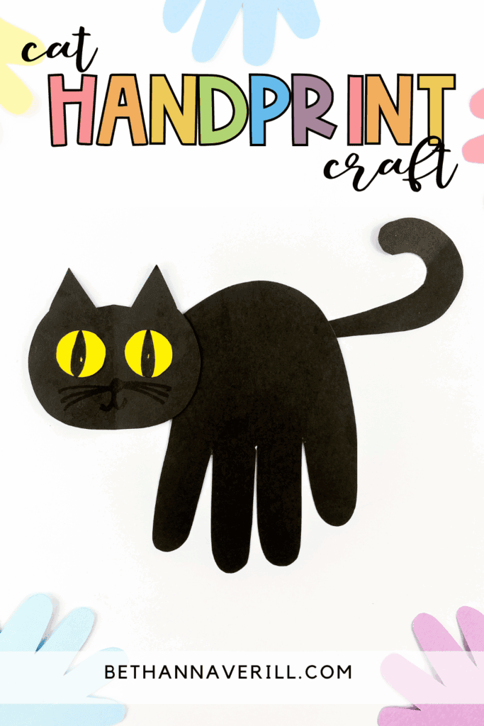 Cat Handprint Craft | Beth Ann Averill