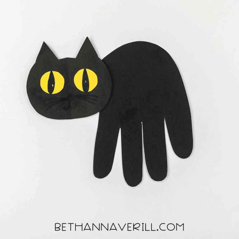 Cat Handprint Craft | Beth Ann Averill