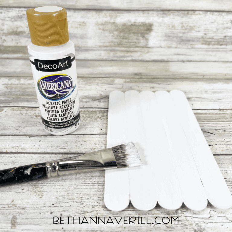 Chicken Craft Stick Project | Beth Ann Averill