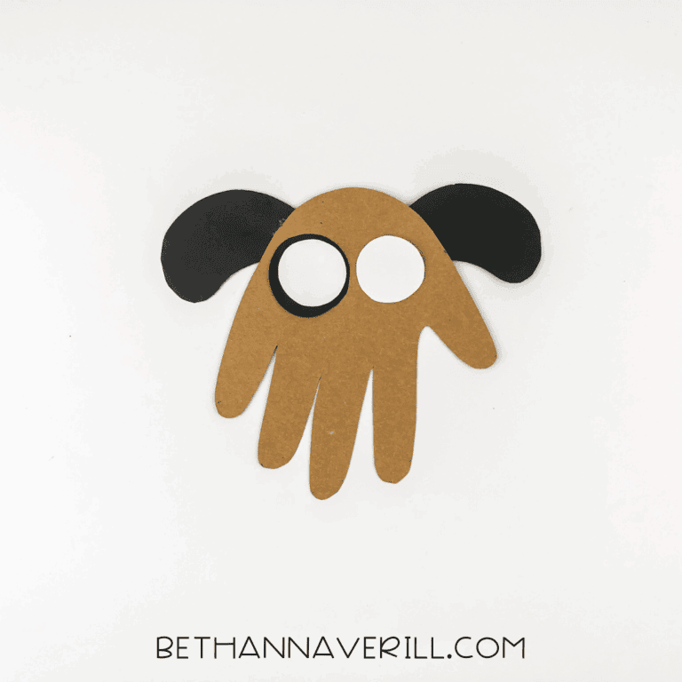 Dog Handprint Craft | Beth Ann Averill