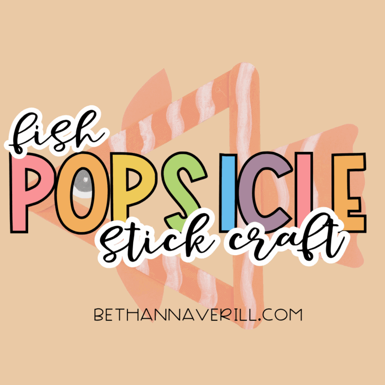 Fish Craft Stick Project | Beth Ann Averill