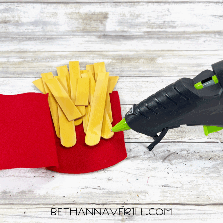 French Fries Craft Stick Project | Beth Ann Averill