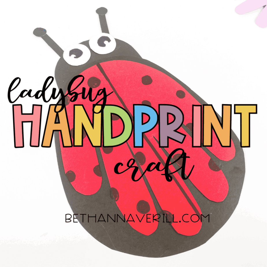 Ladybug Handprint Craft | Beth Ann Averill