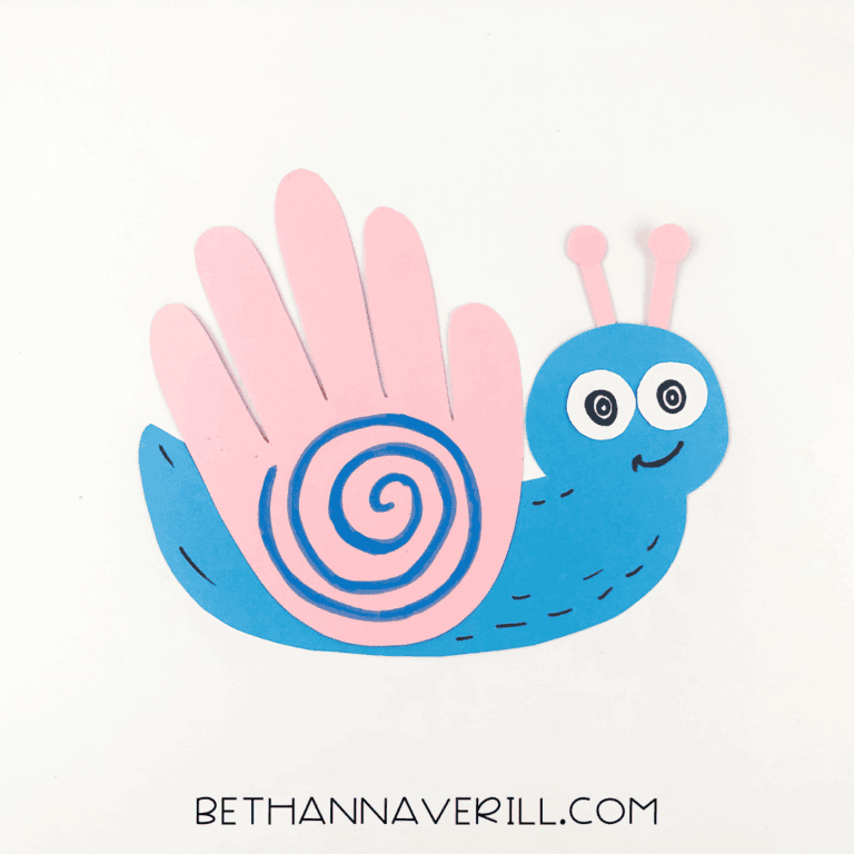 Snail Handprint Craft | Beth Ann Averill