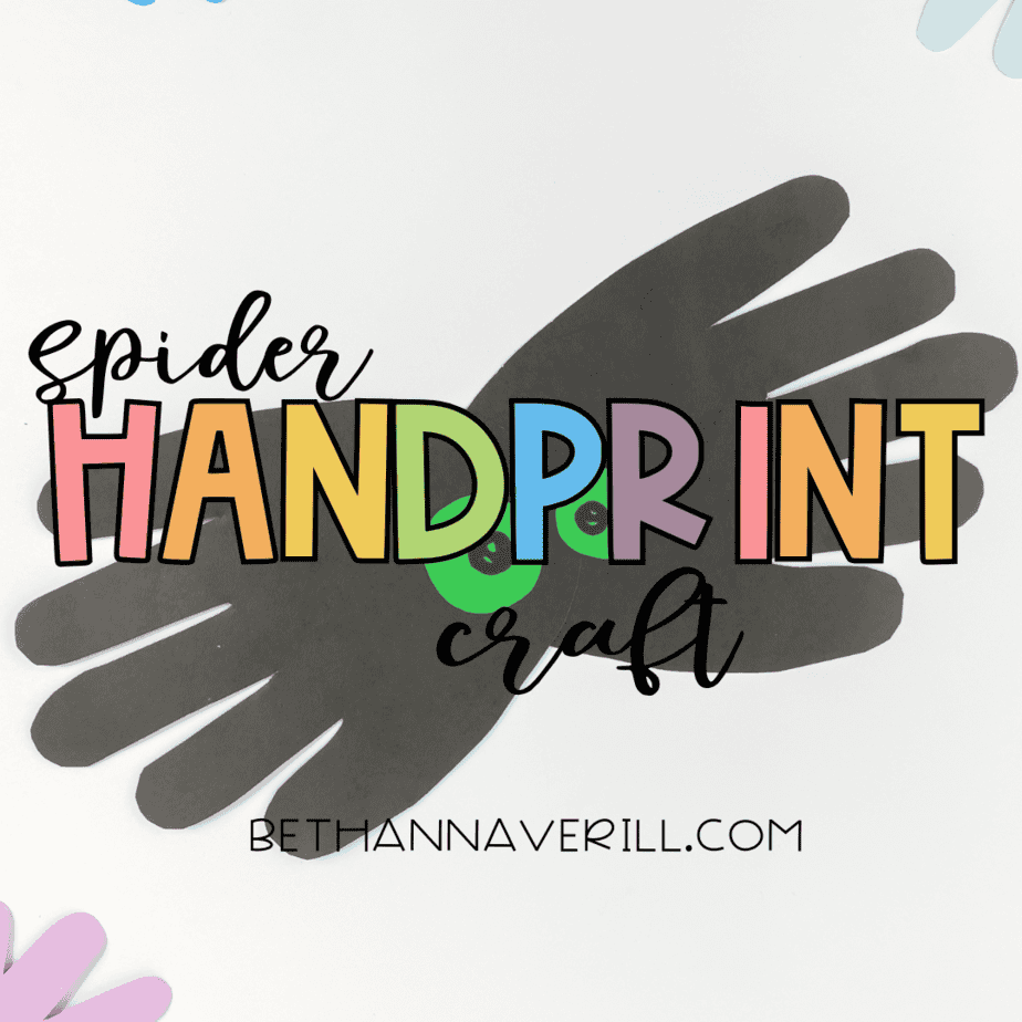 Spider Handprint Craft | Beth Ann Averill