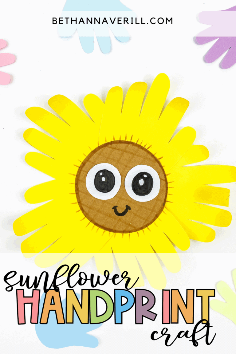 Sunflower Handprint Craft | Beth Ann Averill