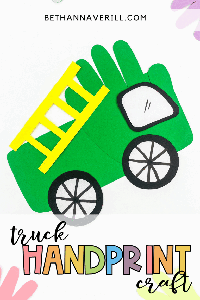 Truck Handprint Craft | Beth Ann Averill