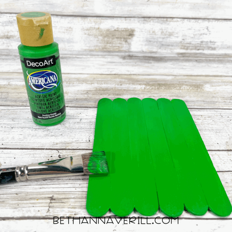 Turtle Craft Stick Project | Beth Ann Averill