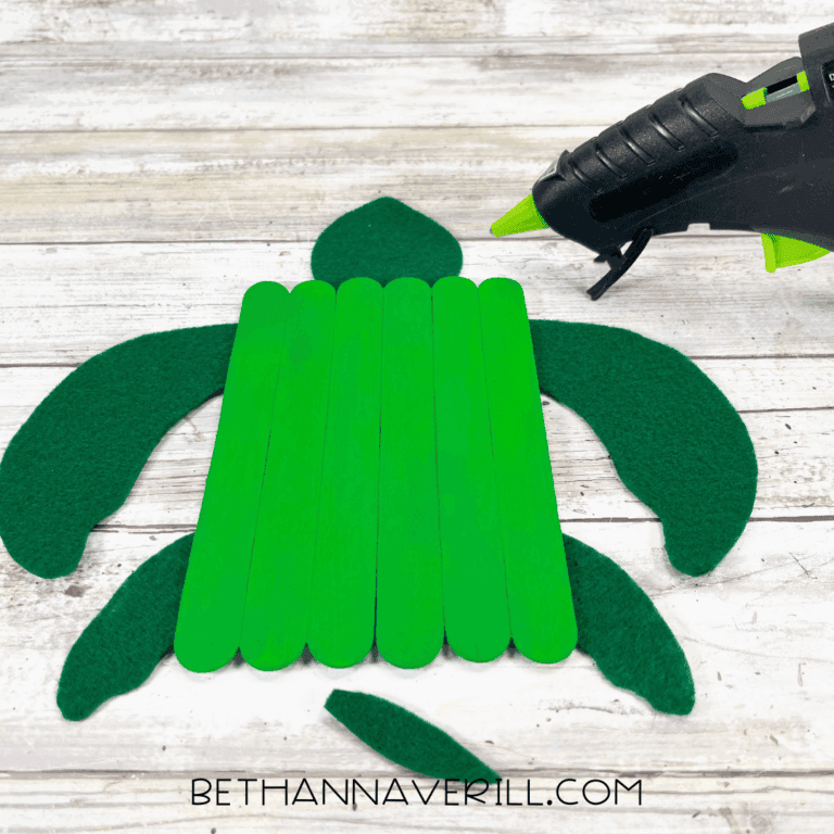 Turtle Craft Stick Project | Beth Ann Averill