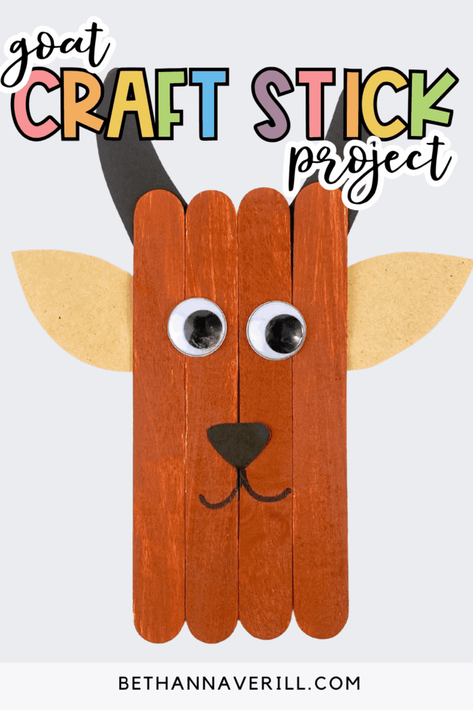 Goat Craft Stick Project | Beth Ann Averill