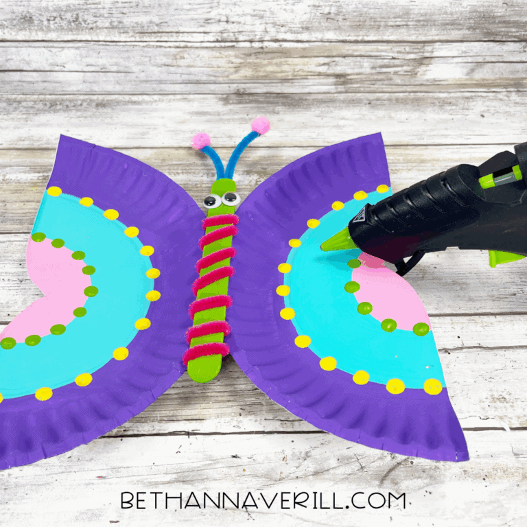 Paper Plate Butterfly Craft | Beth Ann Averill